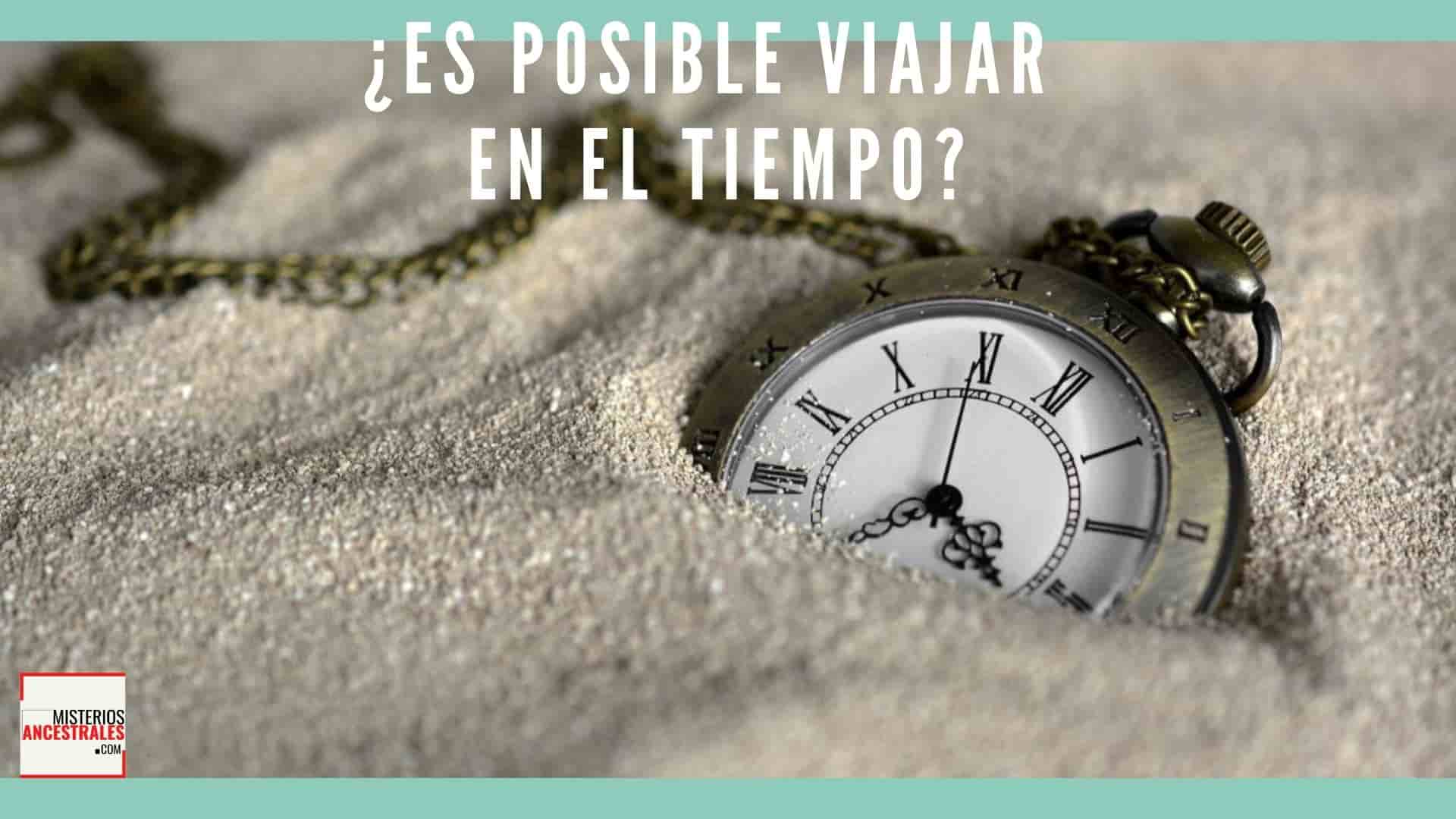 Es matemáticamente posible viajar en el tiempo