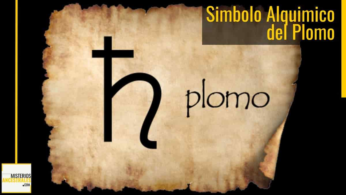 Símbolo Alquímico del Plomo